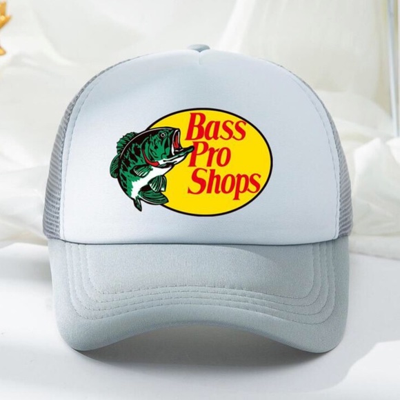 Bass Pro Shops | Accessories | Bass Pro Shops Hat Embroidered Logo Mesh ...